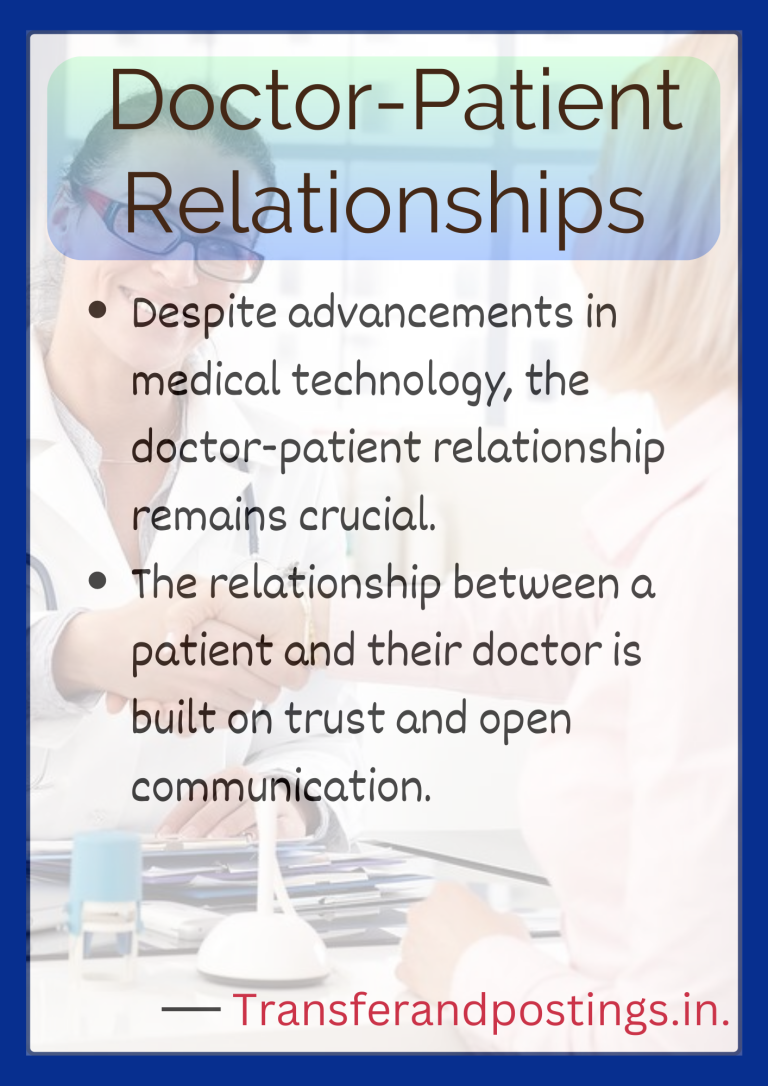 Essay On Doctors: The Role of Doctors in Modern Society - Transfer and ...