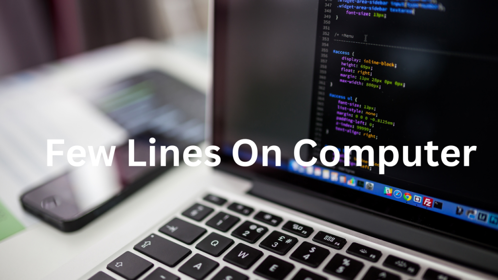 Few Lines On Computers: A Quick Guide What You Need to Know - Transfer ...