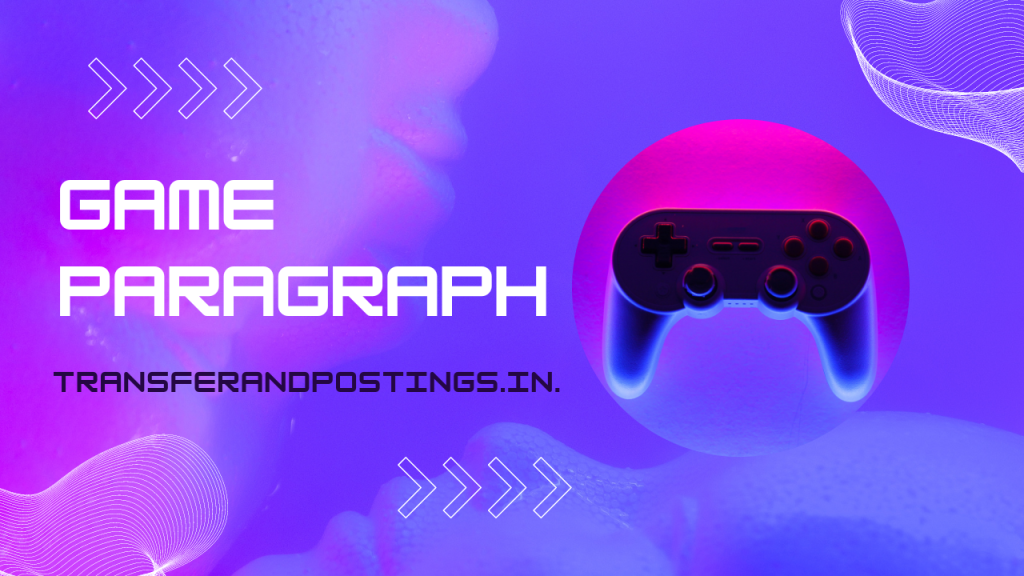 Game Paragraph: How to Write an Engaging Game Review - Transfer and ...