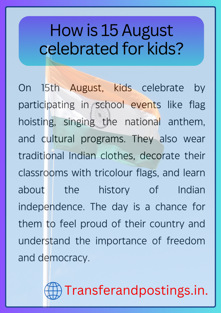 Paragraph On 15 August: Celebrating India's Journey Towards Freedom ...