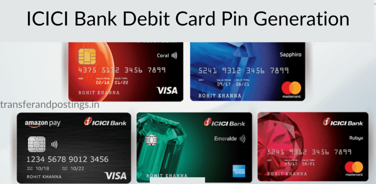 Simple ICICI Bank Debit Card Pin Generation Steps - How To Generate ...