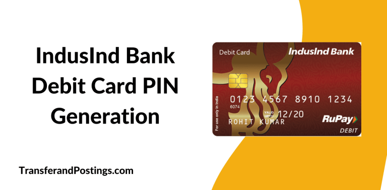 IndusInd Bank Debit Card PIN Generation - 3 Best Methods To Generate Debit Card Pin Along With ...