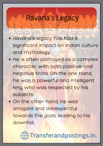 10 Lines On Ravana In English: The Ten-Headed Demon King of Indian ...