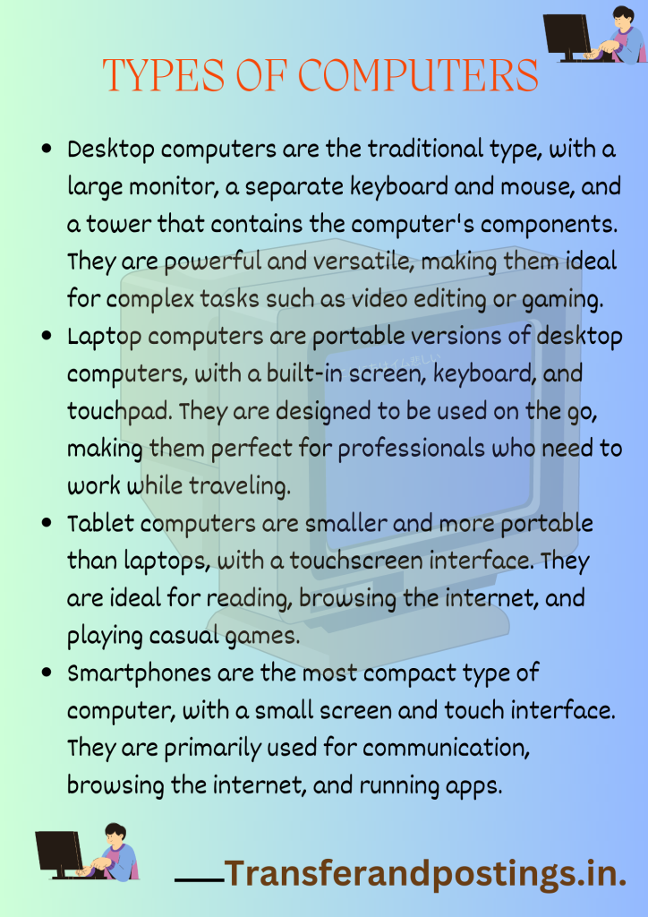 Few Lines On Computers: A Quick Guide What You Need to Know - Transfer ...