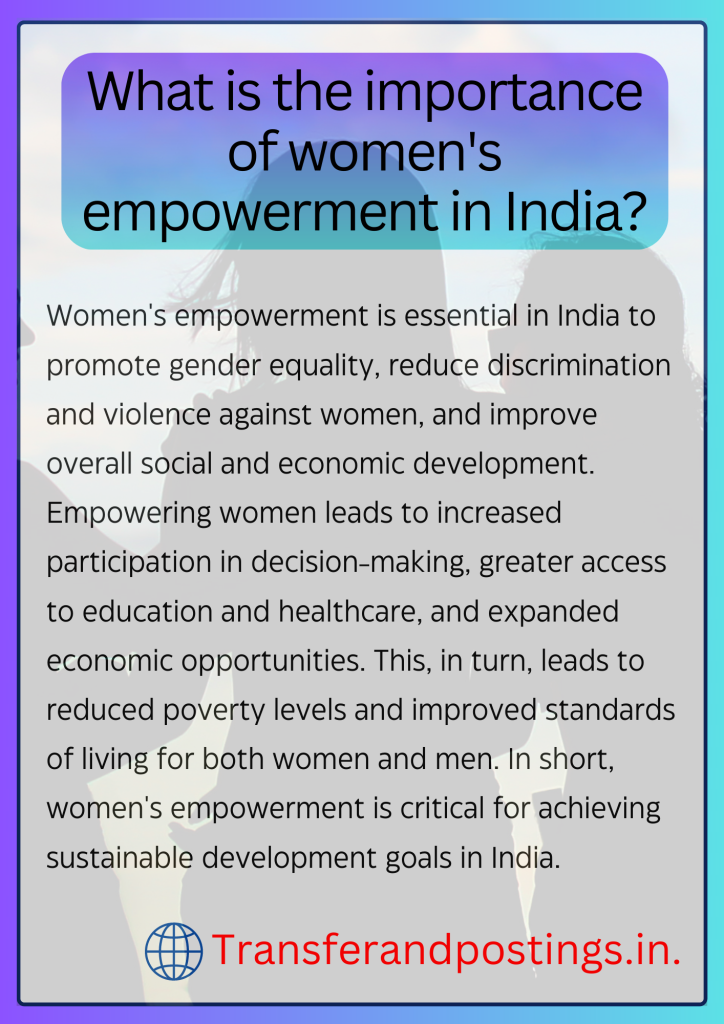 Essays On Women's Empowerment: Why It Matters and How We Can Achieve It - Transfer and Postings