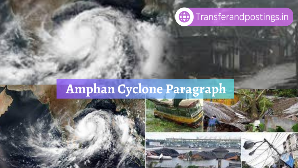 Amphan Cyclone Paragraph: Devastation And Recovery Efforts In The ...