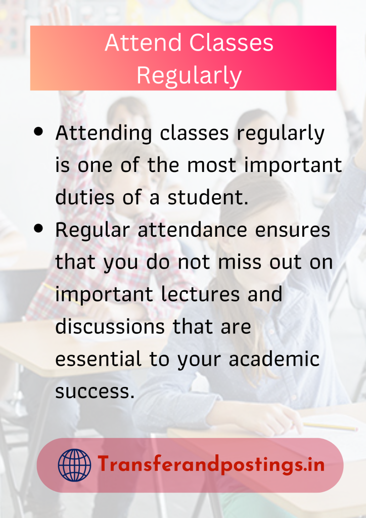 Paragraph On Duties Of A Student: Responsibilities To Excel In ...