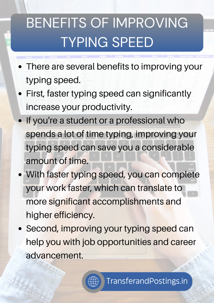 Joa Typing Test Paragraph: Improve Your Typing Speed Today - Transfer ...