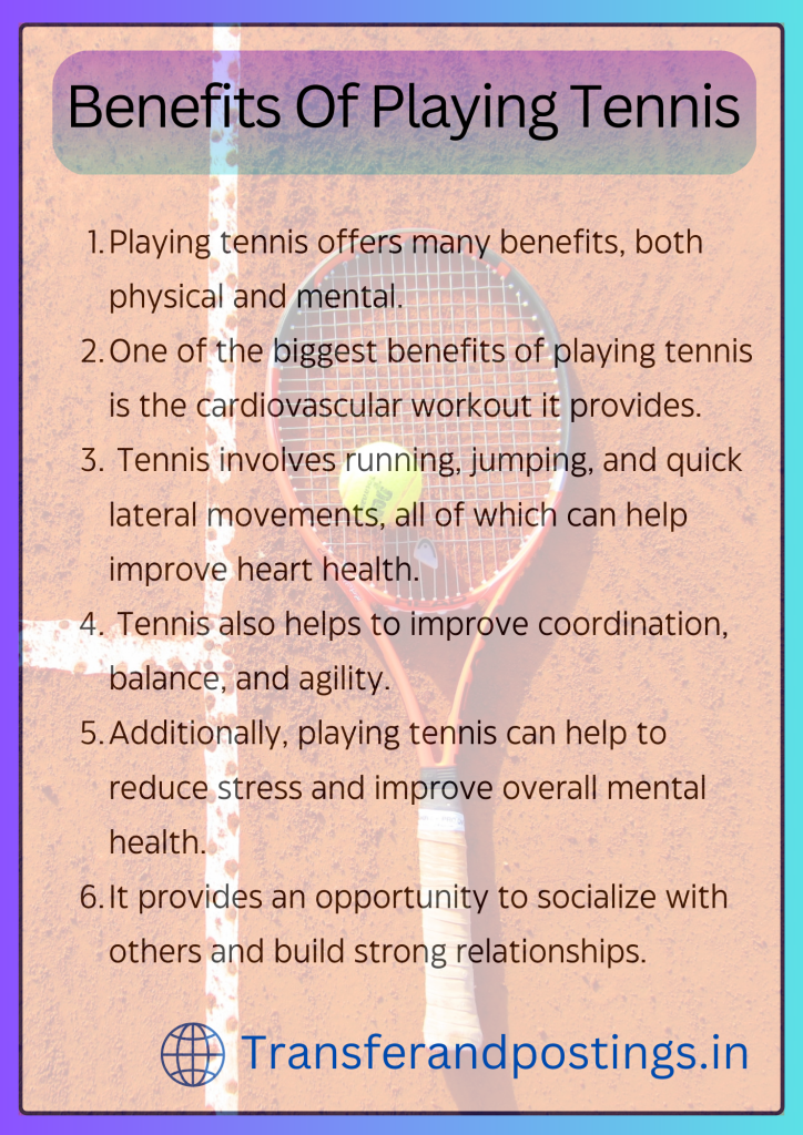 My Favourite Game 10 Lines: 10 Fascinating Facts About Tennis You Need ...