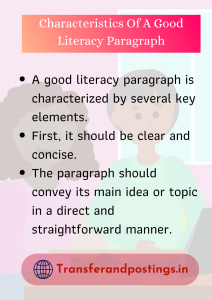 literacy paragraph: Unlocking The Power Of Literacy A Pathway To ...