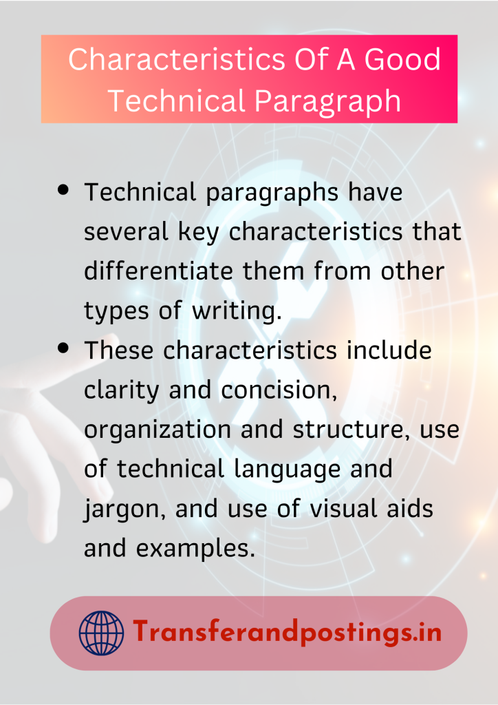 Technical Paragraph: Writing Clear And Effective Technical Paragraphs ...