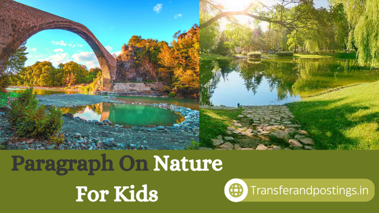 Paragraph On Nature For Kids: The Wonders Of Nature A Guide For Kids ...