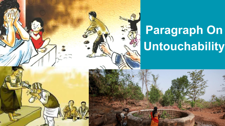 Paragraph On Untouchability: Untouchability In India Causes ...