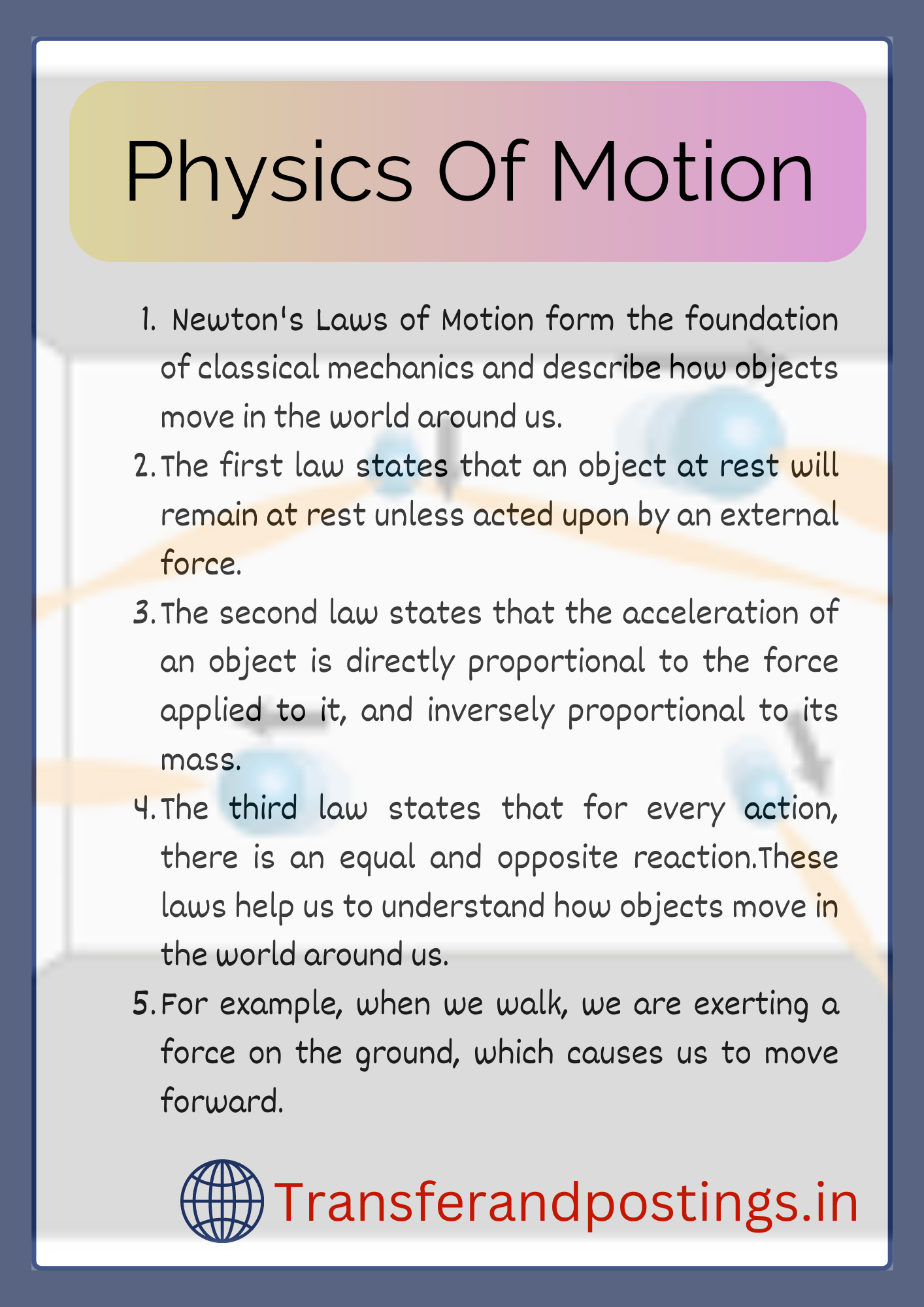 Physics In Everyday Life Essay The Importance Of Physics In Our Daily
