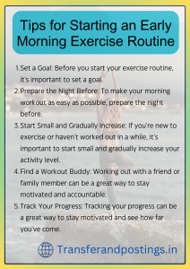 Early Morning Exercise Paragraph: 5 Reasons to Start Your Day with ...