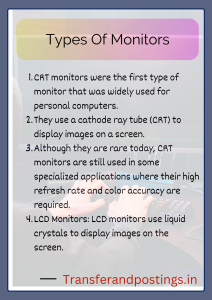 10 Lines On Monitor ''Exploring the Key Features and Functions ...