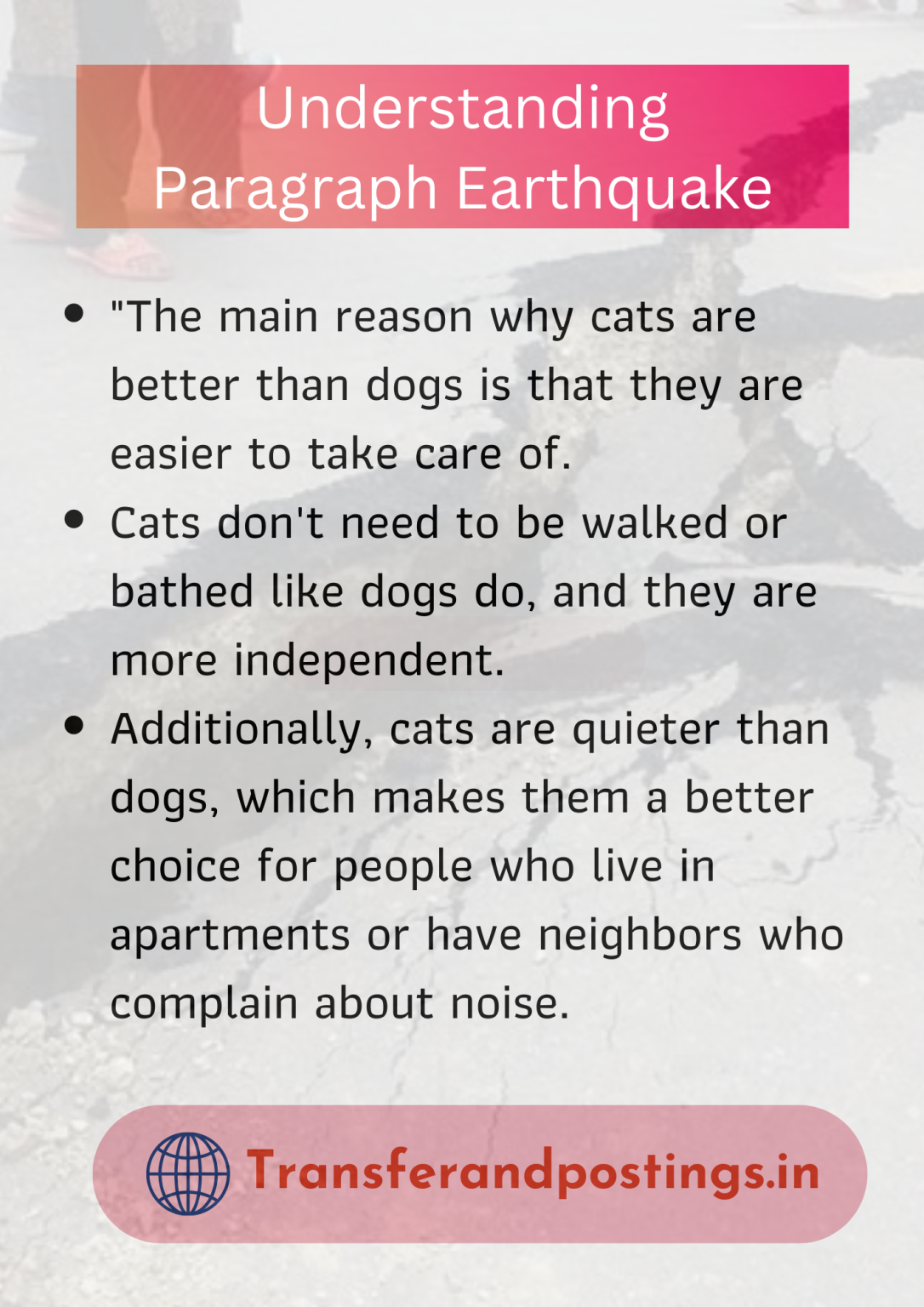 Paragraph Earthquake: Understanding The Impact And Aftermath Of An ...