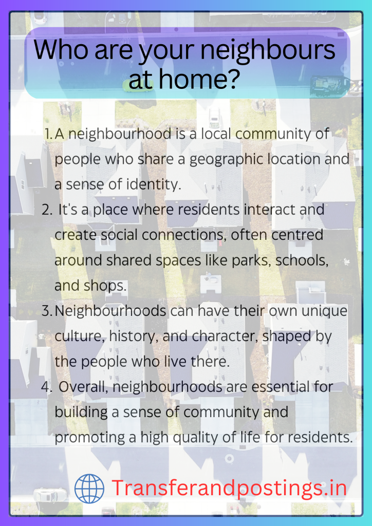 My Neighbourhood Essay 10 Lines: A Vibrant Neighbourhood In Los Angeles ...