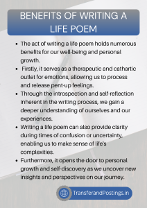 Life Poem Paragraph: Embracing The Beauty And Lessons Of Existence ...