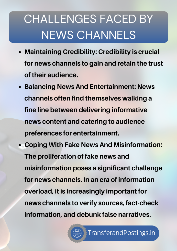 Paragraph On News Channel: The Role And Impact Of News Channels In ...
