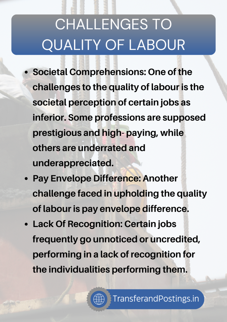 Paragraph On Quality Of Labour: Embracing The Essence - Transfer and ...