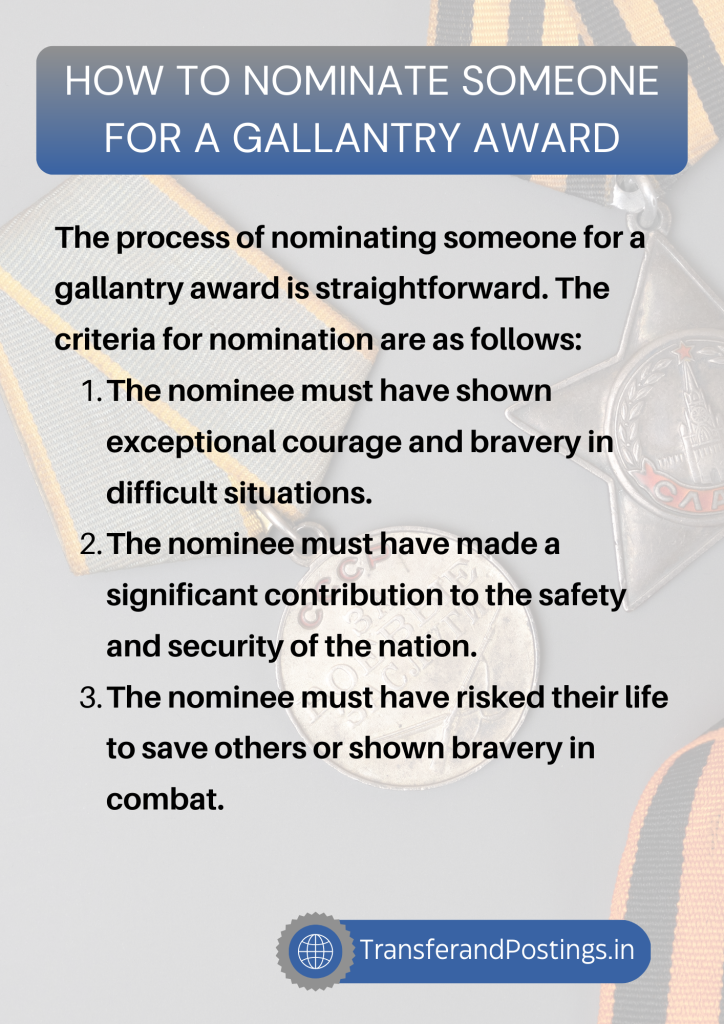 Gallantry Award Winner Paragraph: Honoring The Brave And Inspiring ...