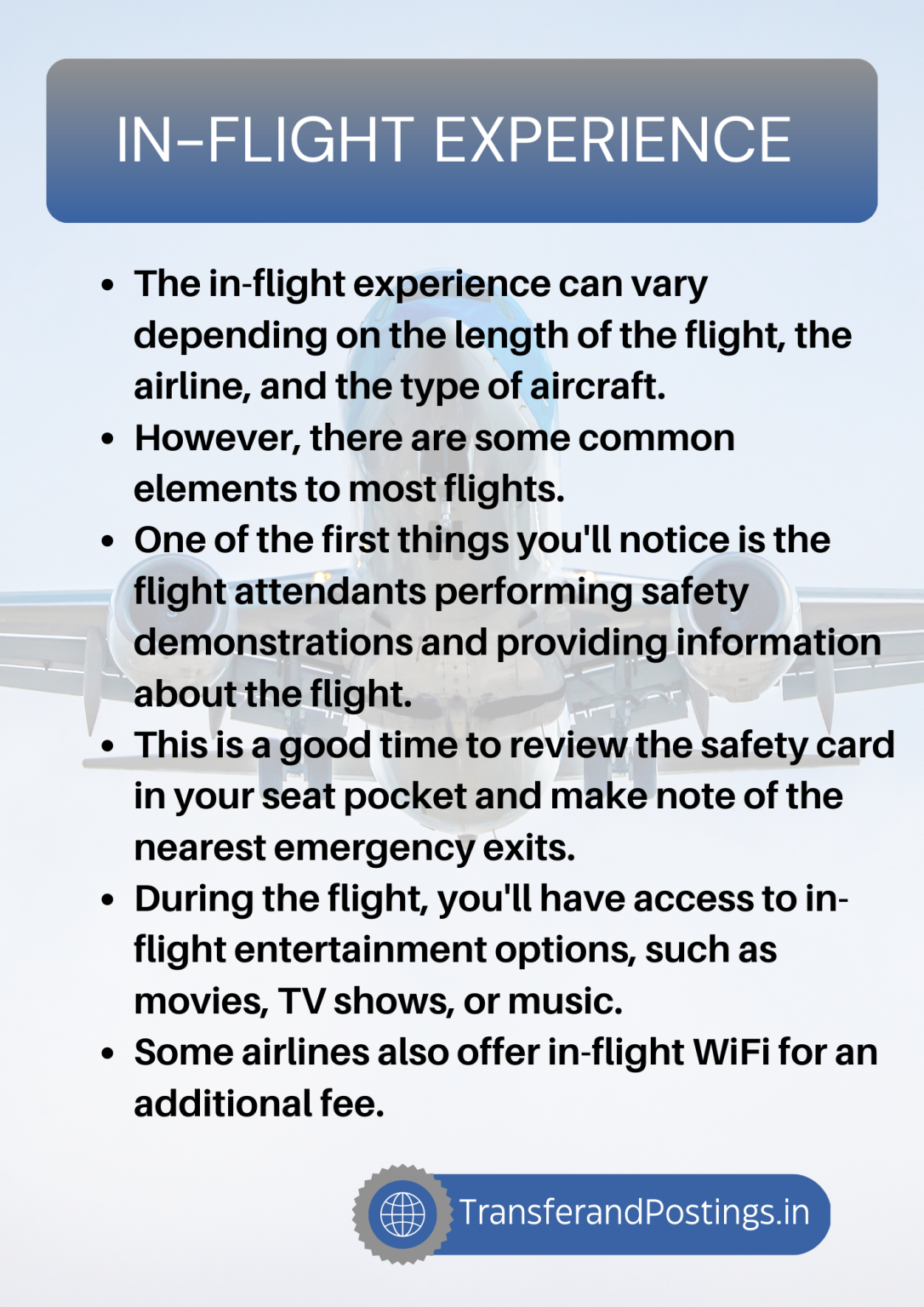 First Flight Paragraph: Navigating The Airport And In-Flight Experience ...