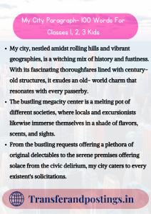 My City Paragraph
