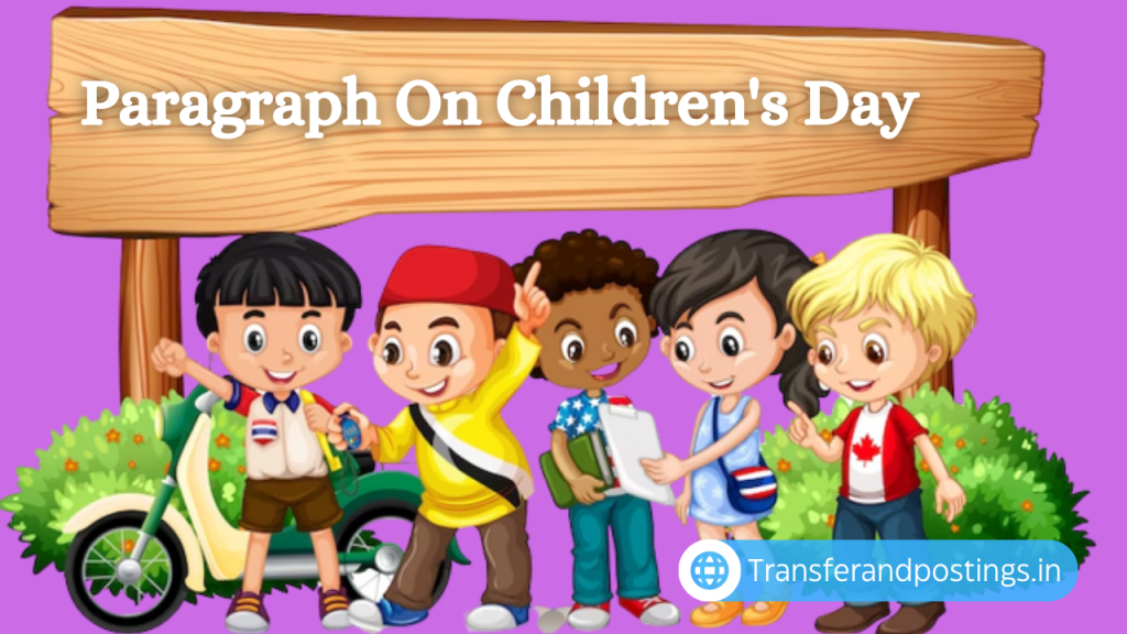 Paragraph On Children's Day: Empowering The Future Generation ...