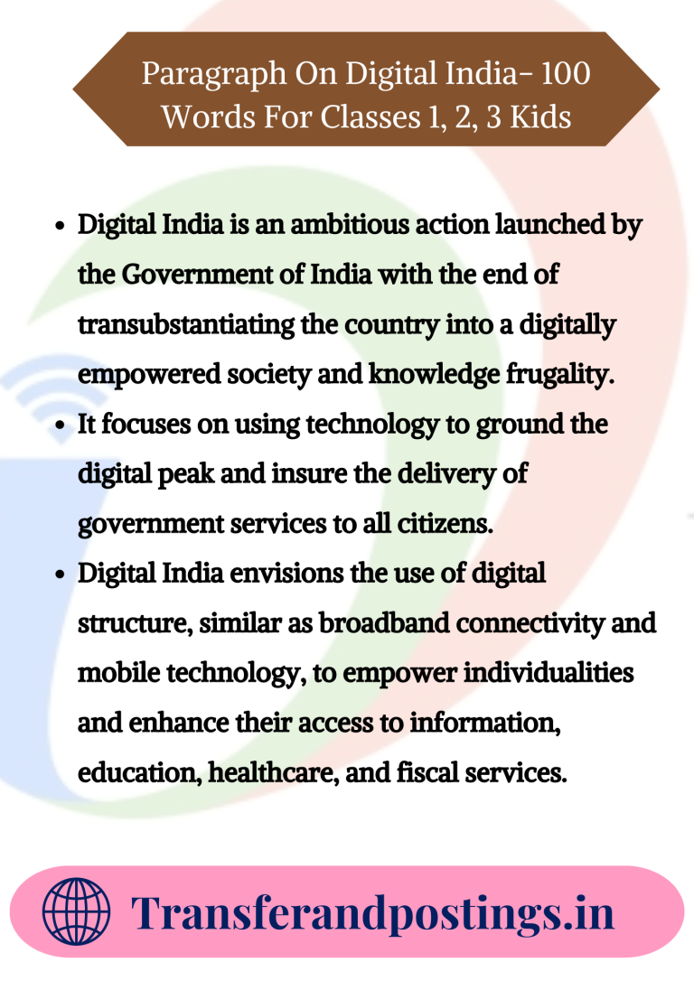 Paragraph On Digital India