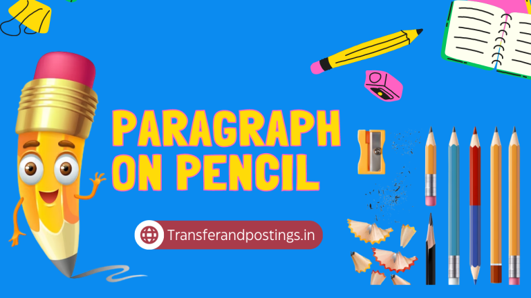 Paragraph On Pencil