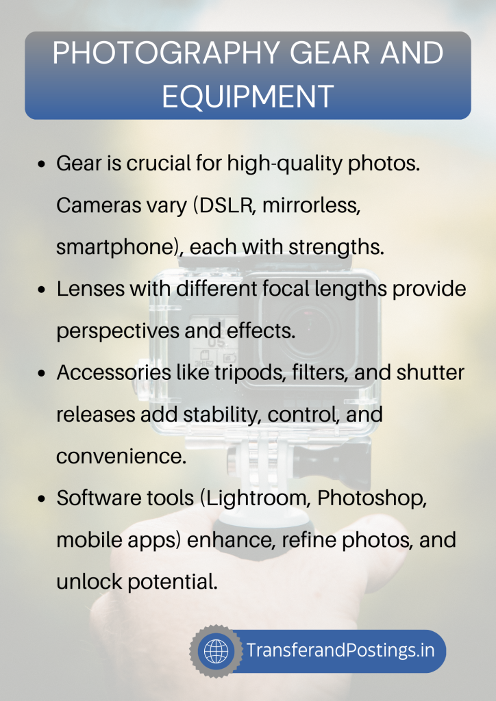 Paragraph Photo: Capturing Moments - Transfer and Postings