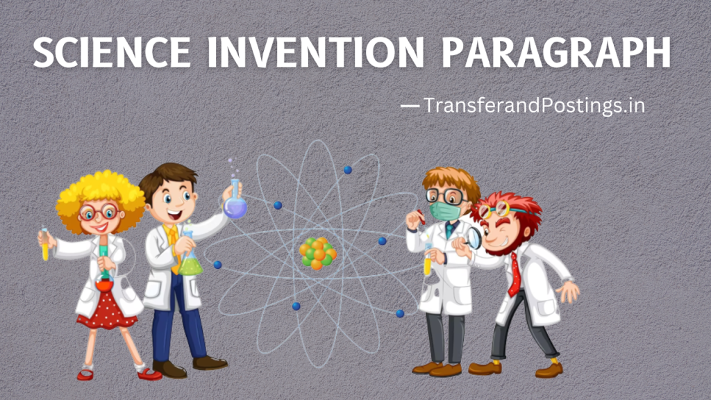 Science Invention Paragraph: Exploring The Transformative Journey Of ...