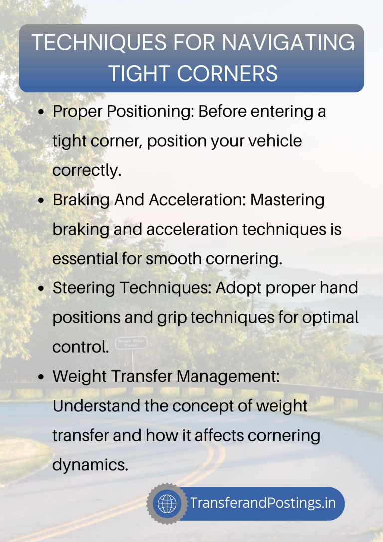 Tight Corners Paragraph: A Comprehensive Guide To Navigating Difficult Turns - Transfer and Postings