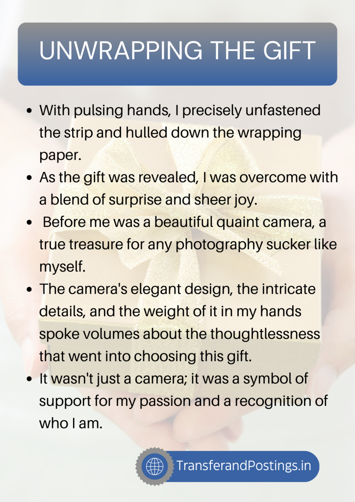 My Birthday Gift Paragraph: My Birthday Gift A Memorable Surprise That ...