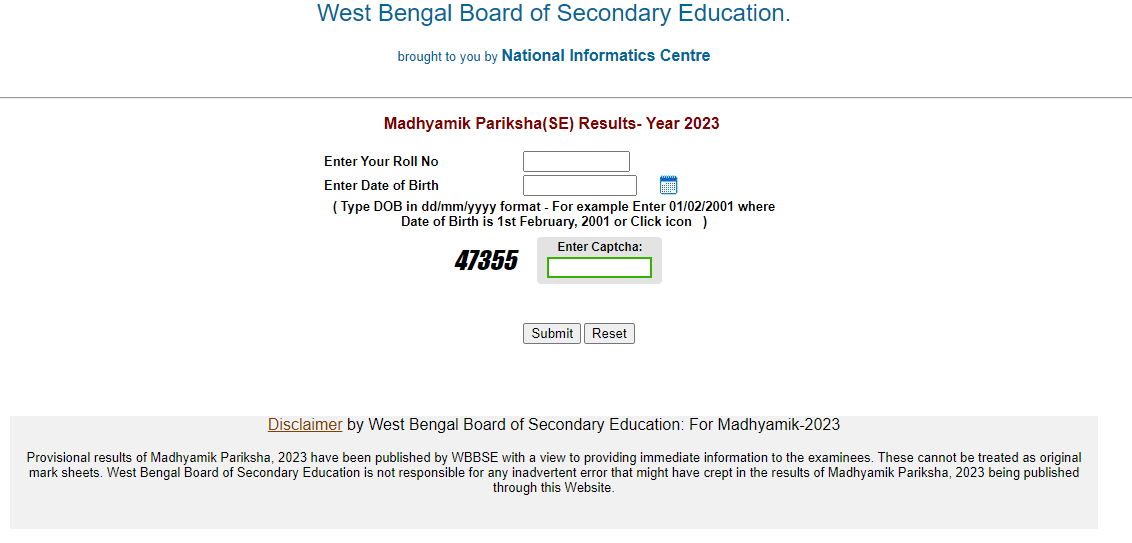 West Bengal Madhyamik Result 2023 (Out Now): Check WBBSE SSC Exam ...