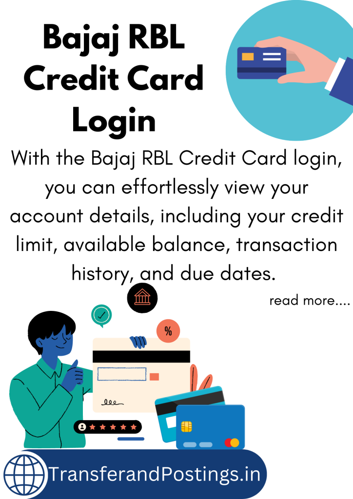 Bajaj RBL Credit Card Login: A Convenient Way to Manage Your Finances - Transfer and Postings