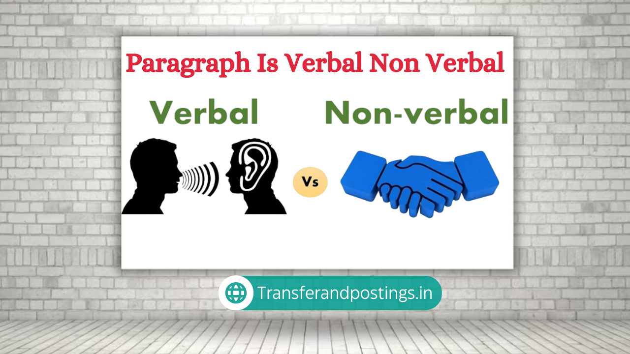 Paragraph Is Verbal Non Verbal 100, 150, 200, 250 to 300 Words for Kids ...