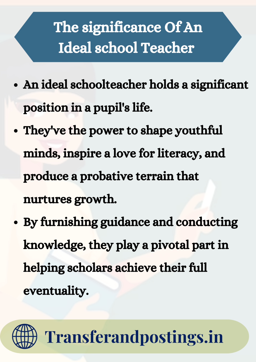 An Ideal Teacher Essay 150 Words