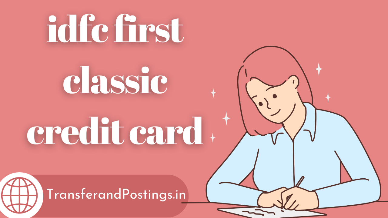 idfc first classic credit card: Your Path to Financial Freedom ...